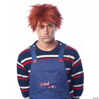 Evil Doll Adult Costume Wig Red | Oriental Trading