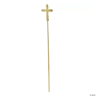 Holy Cross Divine Staff 75" Costume Prop Accessory | Oriental Trading