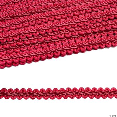 1/2" x 15 Yards Red Gimp Braid 5 Packs Gimp Braid Trim | Oriental Trading
