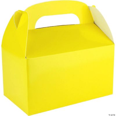 Edge Collections - Yellow Treat Boxes