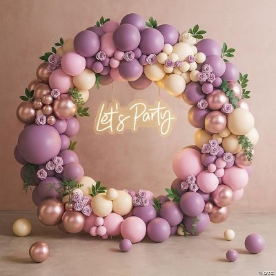 130Pcs Lavender Balloon Garland Kit Light Pink, Purple & Rose Gold ...