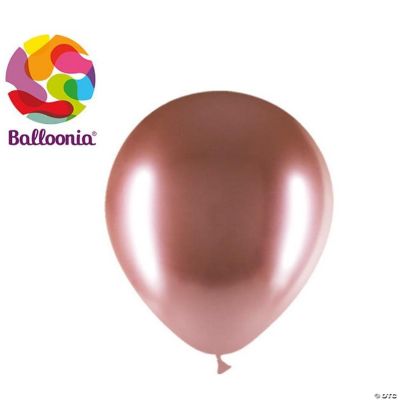 Balloonia - 5" - Rose Gold Balloons | Oriental Trading
