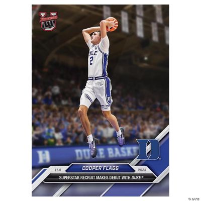 WNBA 2024-25 Bowman U NOW Cooper Flagg Basketball Card | Oriental Trading
