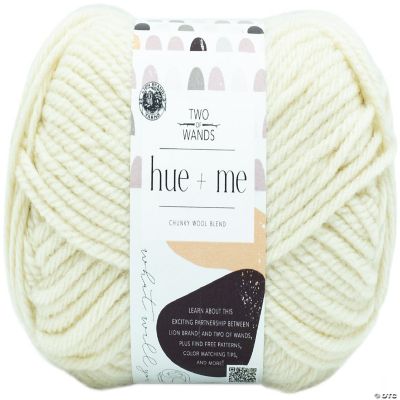 Lion Brand Hue & Me Yarn-Salt | Oriental Trading