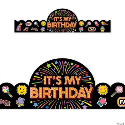 Creative Teaching Press Core Decor Happy Birthday Crowns, Pack of 30 ...
