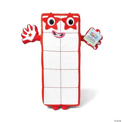Hand2Mind Numberblocks Ten Playful Pal Plush Figure | Oriental Trading