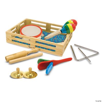 Melissa & Doug Band-in-a-BoProper - Clap! Clang! Tap!, 10 Pieces ...