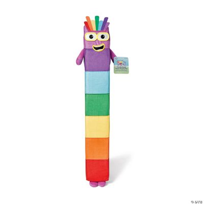 Hand2Mind Numberblocks Seven Playful Pal Plush Figure