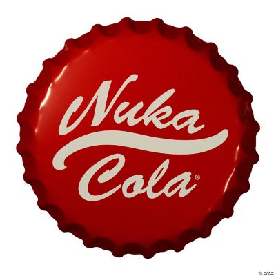 Fallout Nuka-Cola Bottle Cap Tin Sign | Oriental Trading