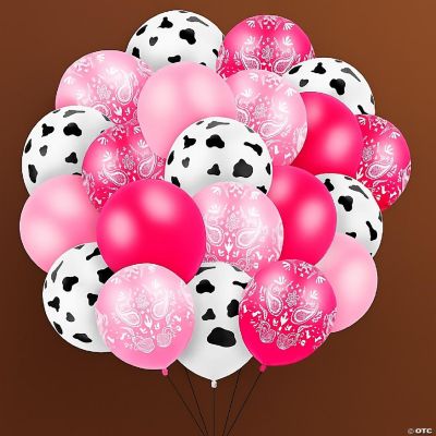 Cowgirl Balloon Set with Bandana 55 Piece for Western Themed Party ...