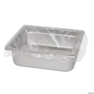 Edge Collections - 1/4-1/3" - Clear - Steam Pan Liners with Twist Ties ...