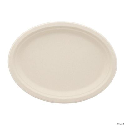 Edge Collections - 12.5" x 10" - White - Large Heavy Fiber Platters ...