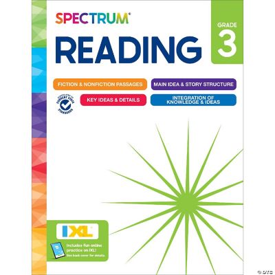 Spectrum Grade 3 Reading Workbook, Reading Comprehension, 3rd Grade ...