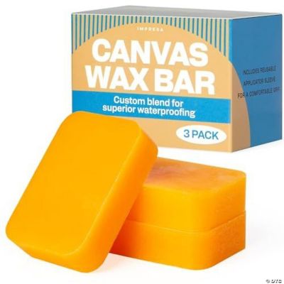 [3 Pack] Canvas Wax Waterproofing Bars to Preserve & Protect Your Gear ...