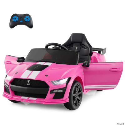 Costway 12V Licensed Ford Mustang Shelby GT500 Kids Ride on Car with ...