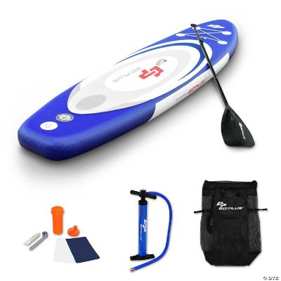 Goplus 11' Inflatable Stand up Paddle Board Surfboard SUP W/ Bag ...