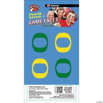 Fan-A-Peel - 1.25" - Green - Oregon Waterless Peel-and-Stick Temporary ...