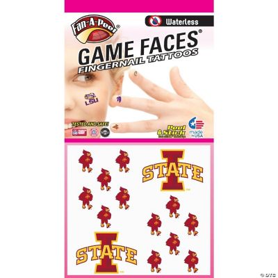 Fan-A-Peel - 3/8" - Multicolor - Iowa State Temporary Waterless ...