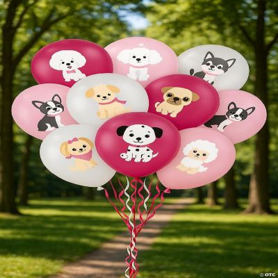 Cute Dog Adorable Balloons for Birthday, Celeberations & Party Décor ...
