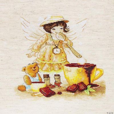 Luca-S - Chocolate Fairy B1131L Counted Cross-Stitch Kit | Oriental Trading