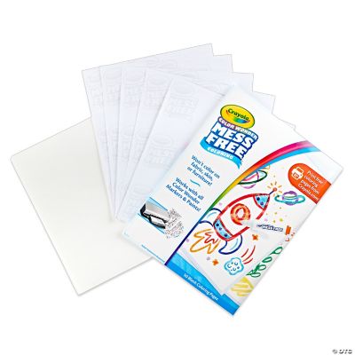 Crayola Color Wonder 50 Blank Coloring Pages