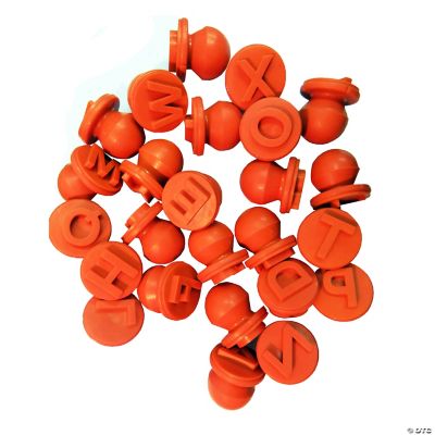 READY 2 LEARN Easy Grip Dough and Paint Stampers - Uppercase Alphabet ...