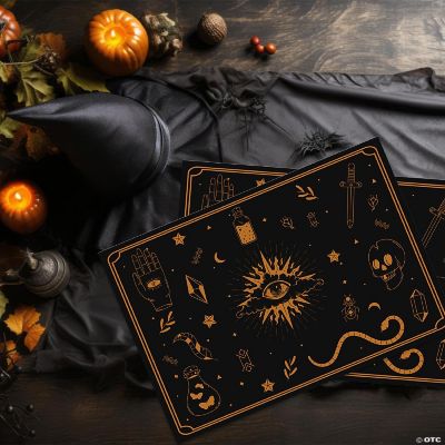 12"x18" Halloween Placemats, Celestial Elixir 8Pcs Disposable Cardstock Paper | Oriental Trading