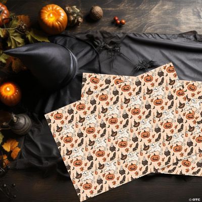 12"x18" Halloween Placemats, Spooktacular Fun 8Pcs Disposable Cardstock ...