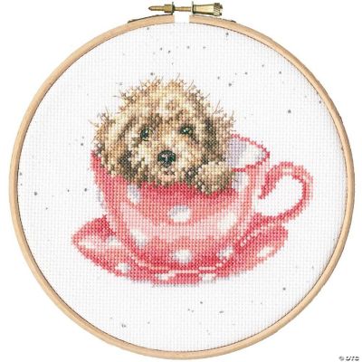 Teacup Pup XHD119P Bothy Threads Counted Cross Stitch Kit | Oriental ...