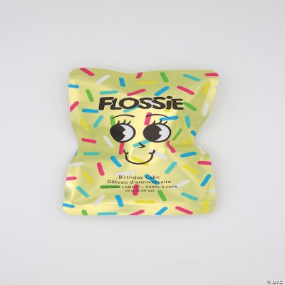 Flossie™ Birthday Cake Cotton Candy – 24 Pack of 10g Pouches – Fun ...
