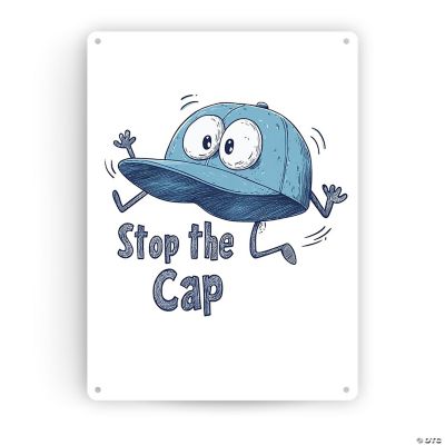 Stop the Cap Vertical Tin Sign Wall Decor by Dancing Littles Jungle ...