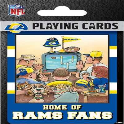Los Angeles Rams Fan Deck Playing Cards - 54 Card Deck | Oriental Trading