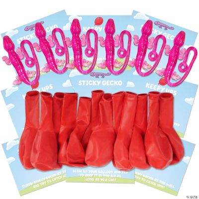 36 Pcs Party Favors, Sticky Gecko, Keep Uping Balloon Party Favors For ...