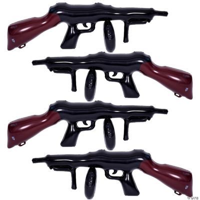 4-Piece Inflatable Gun Props for Costume and Birthday Party Decorations ...