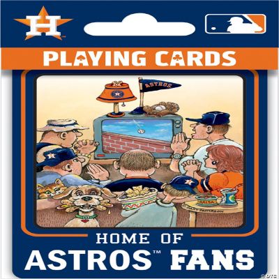 Houston Astros Fan Deck Playing Cards - 54 Card Deck | Oriental Trading