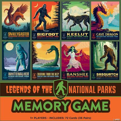 Legends of the National Parks Memory Game | Oriental Trading