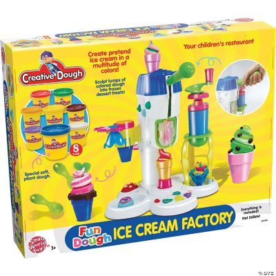 Small World Toys Creative Dough Fun Dough Activity Set - Ice Cream Factory