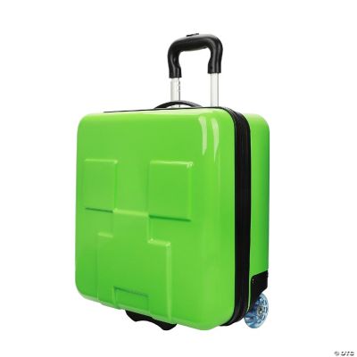 Minecraft Creeper 15" Molded Hardside Carry-On Luggage | Oriental Trading