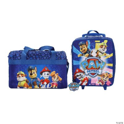 Paw Patrol Pups & Logo 3-Piece Youth Duffle Bag Travel Set With Pilot ...