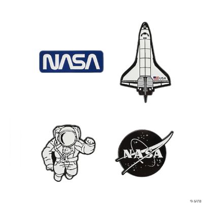 NASA Icons 4-Pack Lapel Pin Set | Oriental Trading