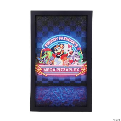Five Nights At Freddy's Freddy Fazbear's Mega Pizzaplex 11" X 18" Wall ...