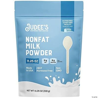 Non-Fat Milk Powder 11.25 oz 100% Non-GMO, Keto-Friendly - rBST Hormone ...