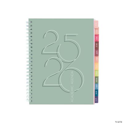 Rileys Academic Planner, Daily, Weekly & Monthly Planner, July 2025 ...