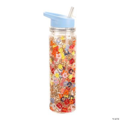 Packed Party Little Letters Sipper Cup; Reusable Confetti Tumbler Drink ...