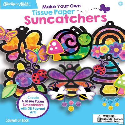 Tissue Paper Suncatchers Craft Kit | Oriental Trading