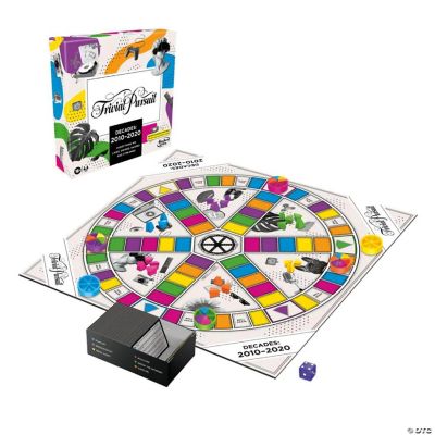 Trivial Pursuit Decades 2010 to 2020 Board Game | Oriental Trading