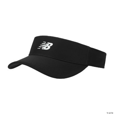 New Balance Adult Unisex Black Lightweight Adjustable Performance Visor ...