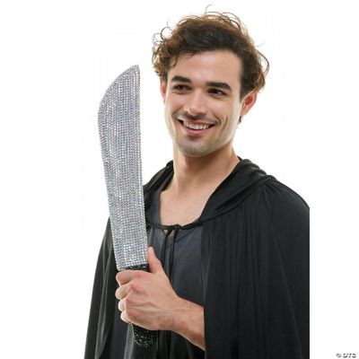 Bedazzled Rhinestone Machete Adult Costume Accessory | Oriental Trading