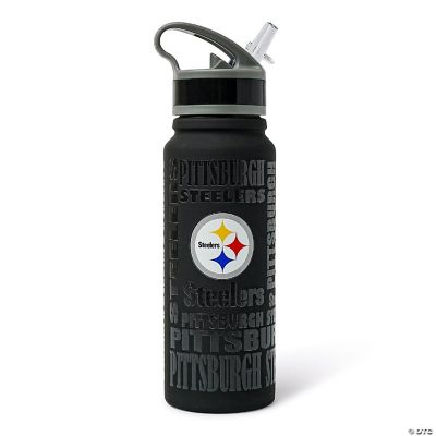 Pittsburgh Steelers Replay 25-Ounce Stainless Steel Flip-Top NFL Water ...