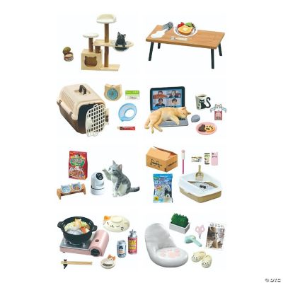 Re-ment Life with Cats Blind Box Collectible One Random | Oriental Trading